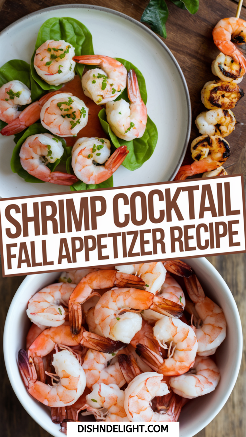 Pesto Shrimp Fall Appetizer Recipe - dishndelight.com